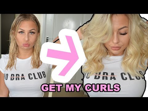 HOW I CURL MY HAIR - Jelly Devote - YouTube