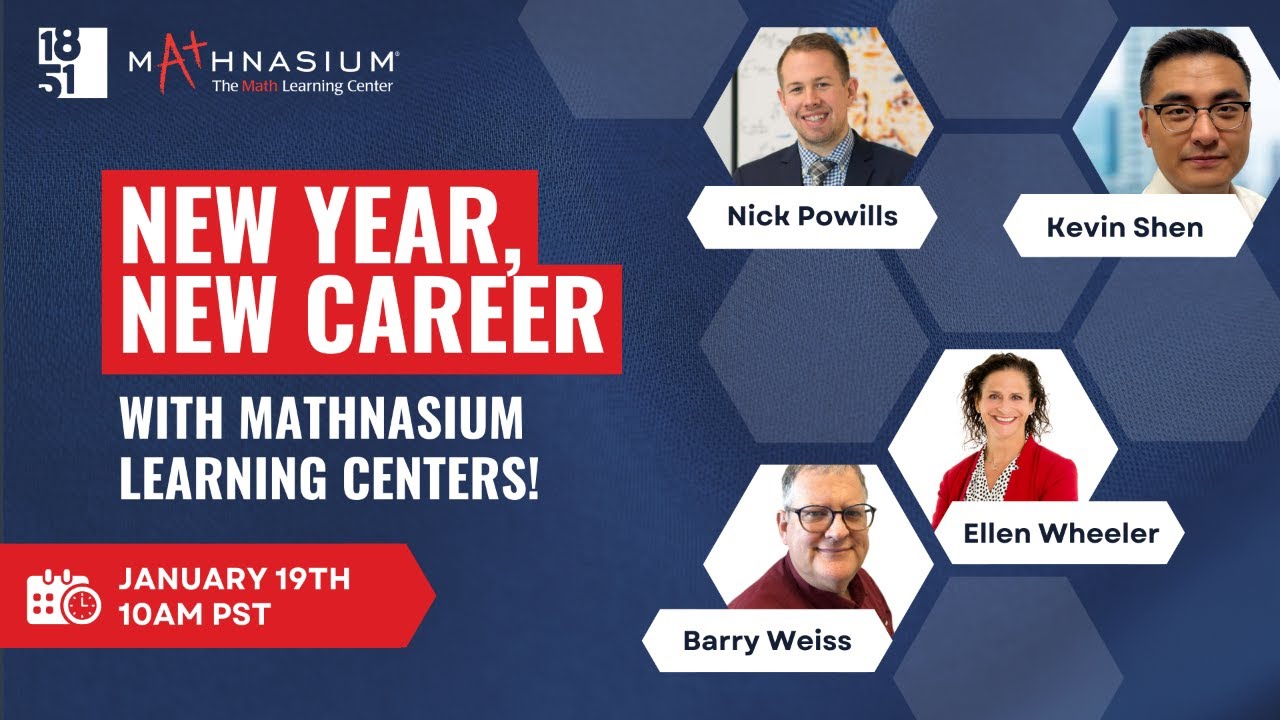 New Year, New Career with Mathnasium Learning Centers! - YouTube