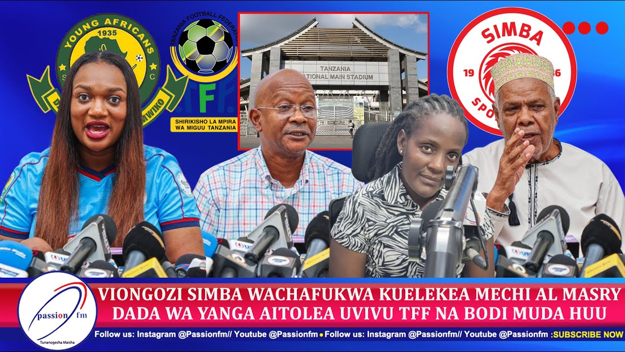 🔴#LIVE : VIONGOZI SIMBA WACHAFUKWA KUELEKEA MECHI AL MASRY, DADA WA ...