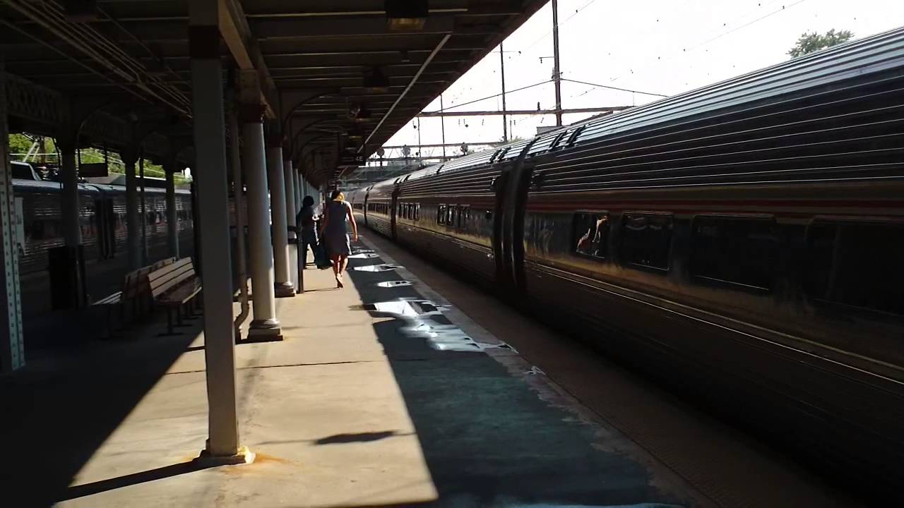 07/29/13 Amtrak 155 arrives Trenton - YouTube