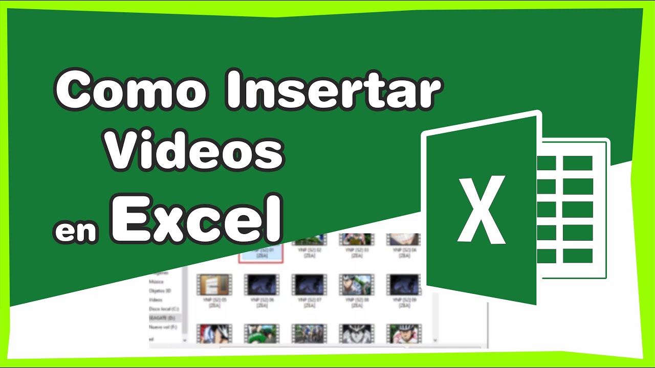 Como Insertar Un Video En Una Hoja De Excel 2019 Insertar Video En