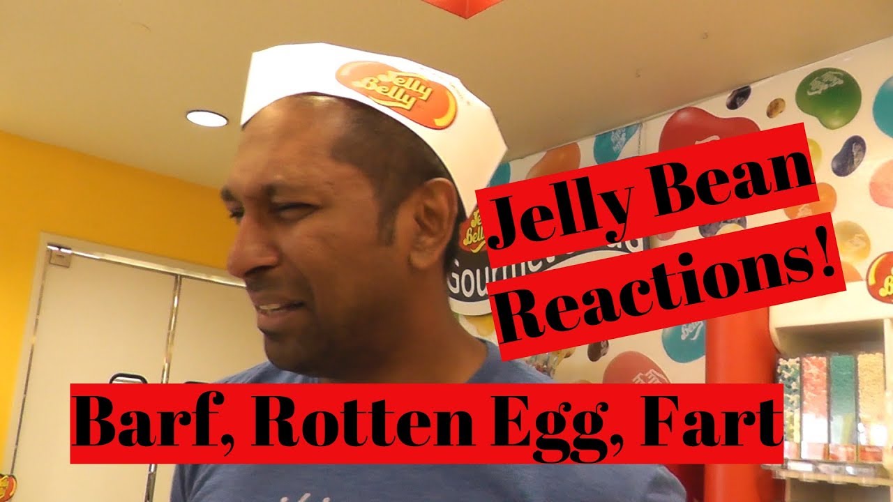 Our Reaction: Jelly Belly - Barf, Rotten Egg & Fart - YouTube