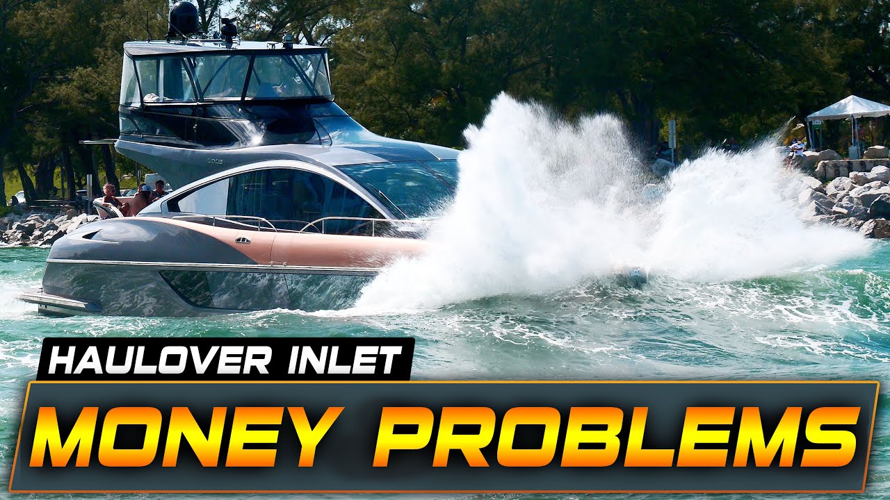 BULLIES BEING BULLIED! Yachts SLAMMED at Haulover Inlet | Boat Zone ...