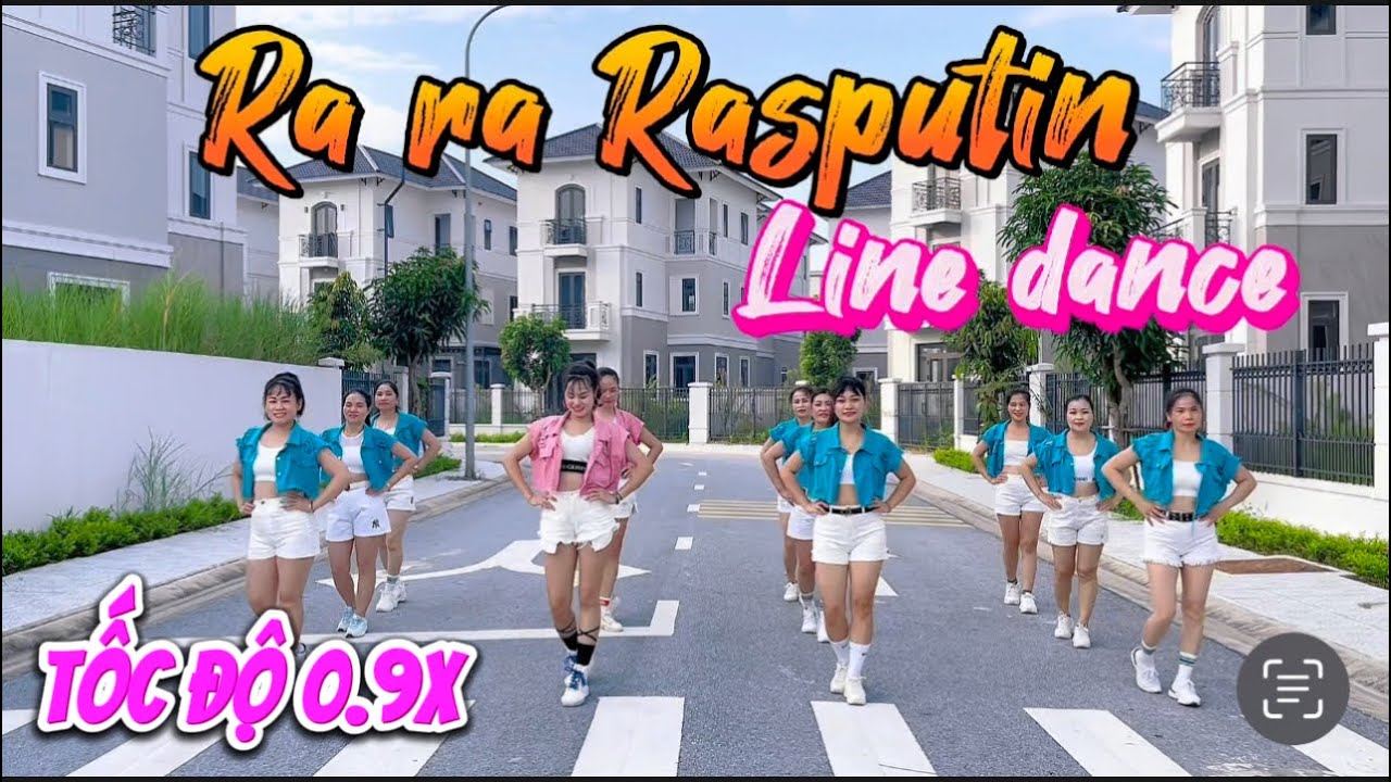 RA RA RASPUTIN / LINE DANCE / CLB KHIÊU VŨ HOA SEN - YouTube