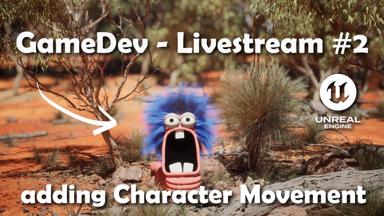 [🔴LIVE] gamedev in UE5: Puppet - Character Movement #2 - YouTube