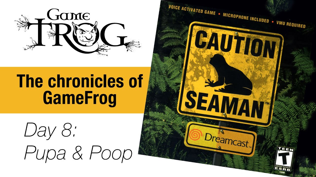 The Chronicles of GameFrog - Day 08 - Seaman for the SEGA Dreamcast ...