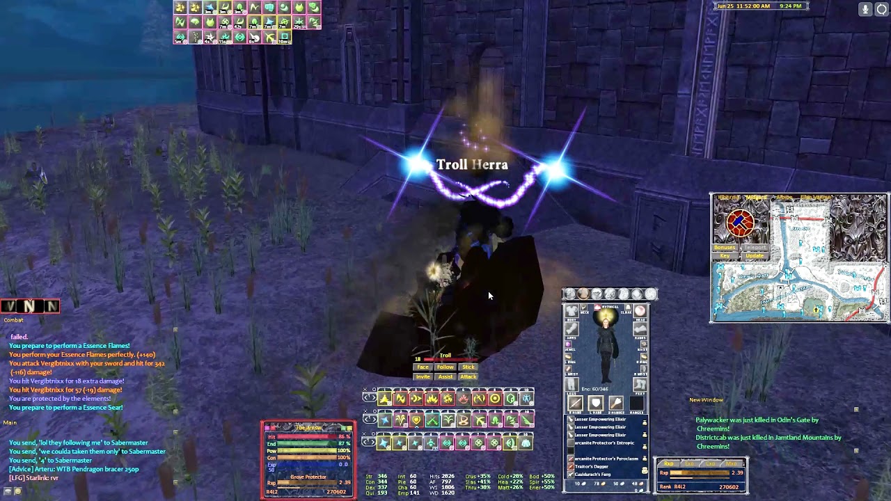 DAoC- Solo Warden Realm Rank 1 - 5 ( Toejamsw ) - YouTube