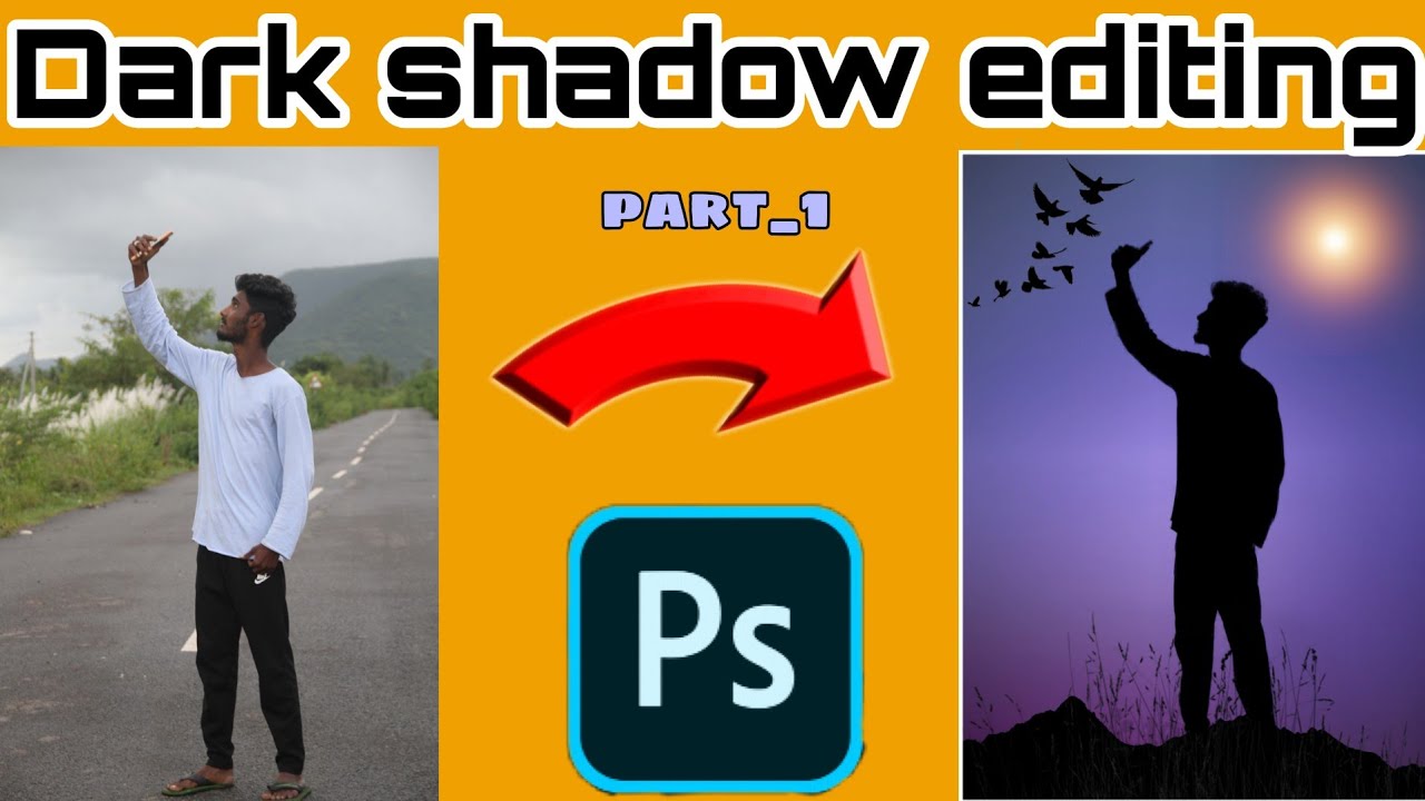 Dark shadow editing part 1 - YouTube