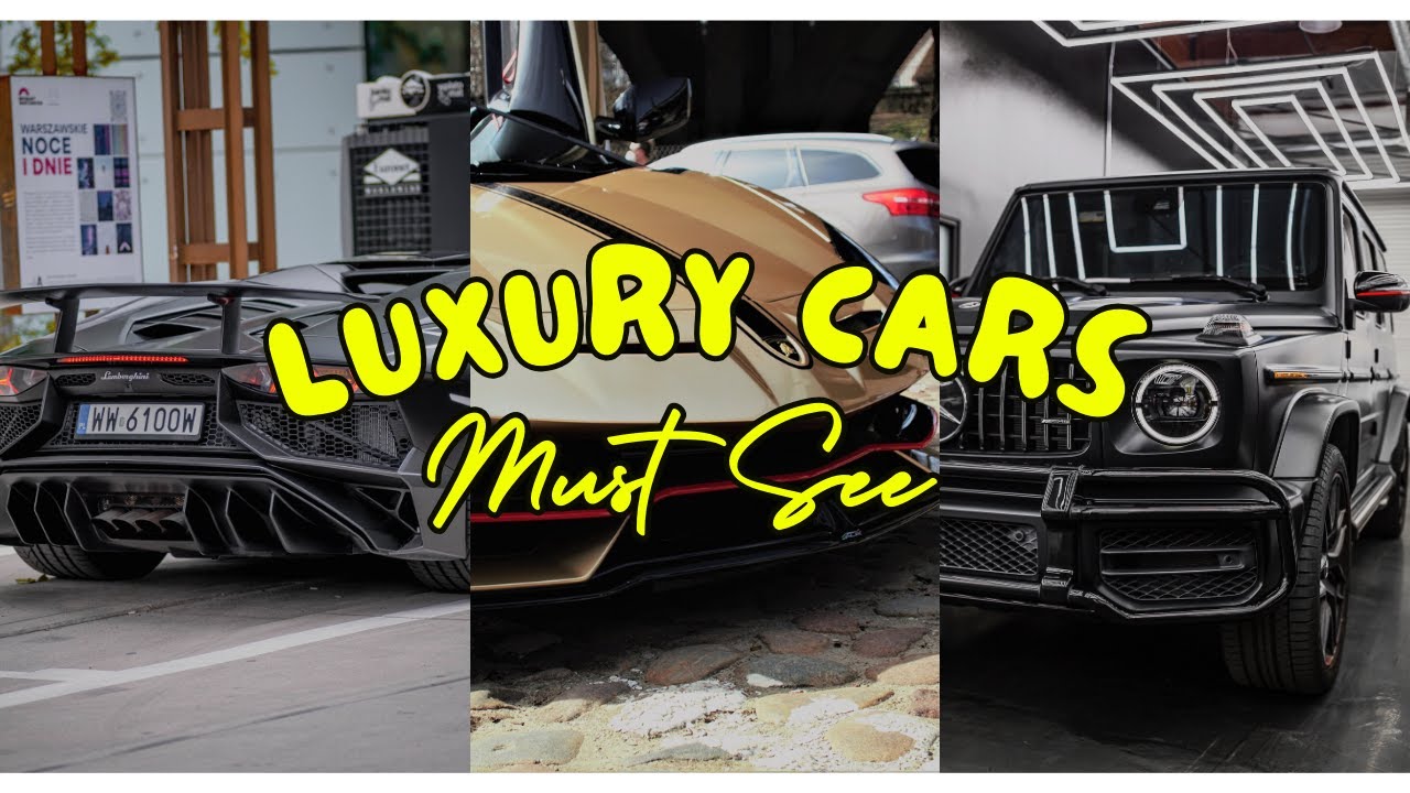 Crazy Luxury Cars! - YouTube