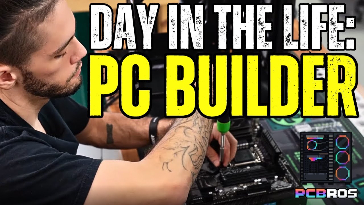 A Day in the Life of a PCBros PC Builder - YouTube
