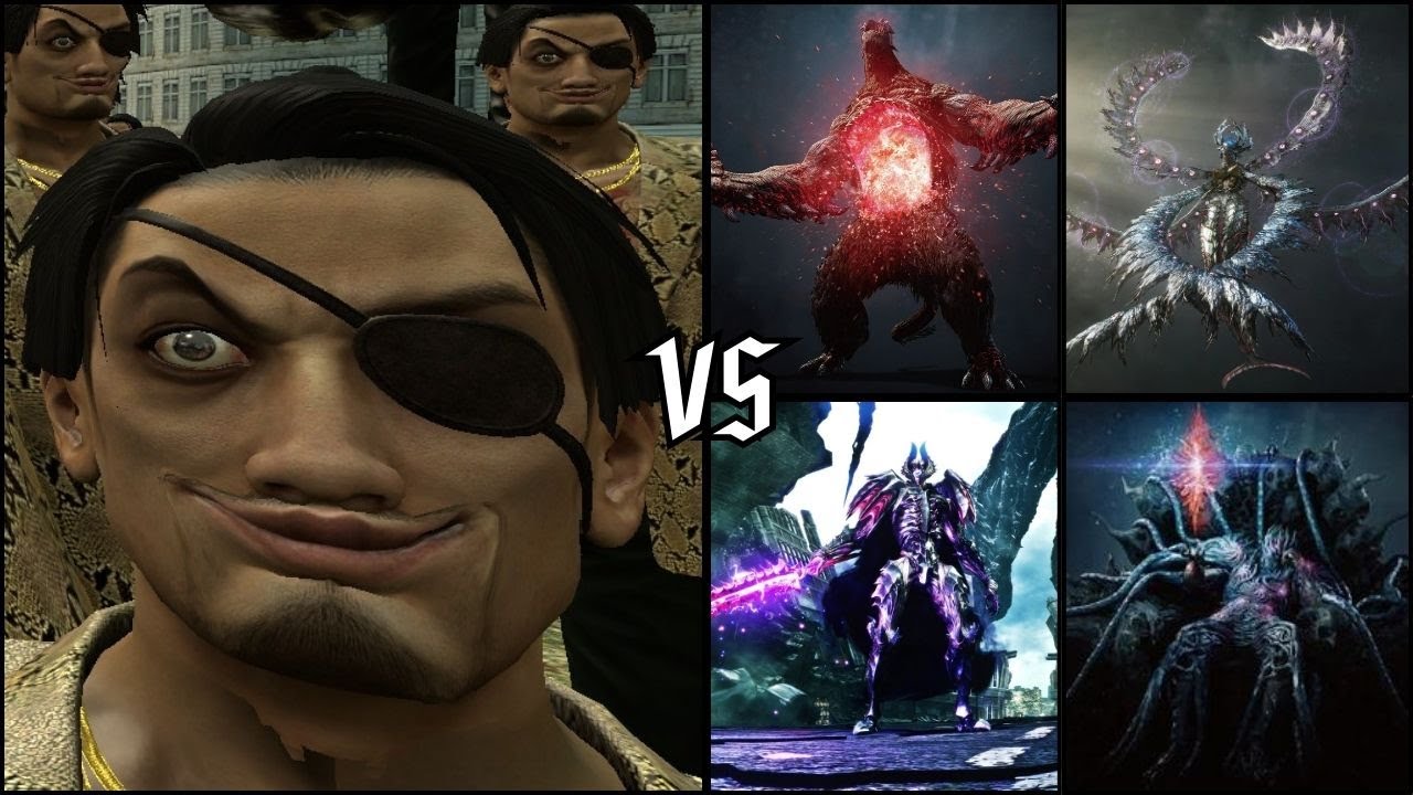 Majima VS Devil May Cry 5 - Boss Rush - (Modded) - YouTube