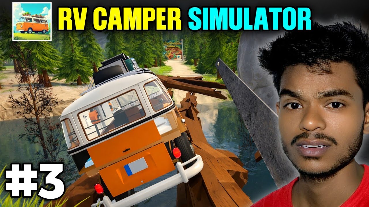 My Van Stuck Here 😰 | Rv Camper Simulator Gameplay - YouTube