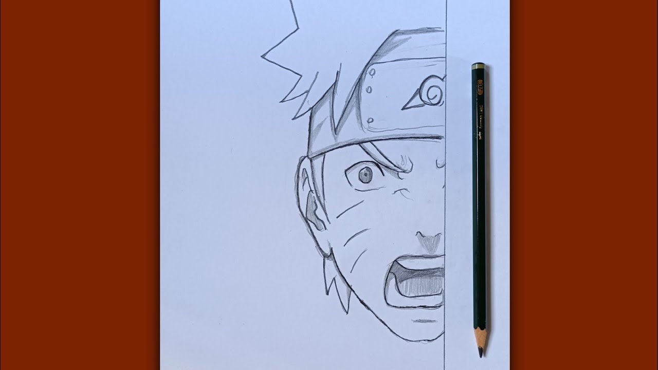 How To Draw Naruto Easy - YouTube