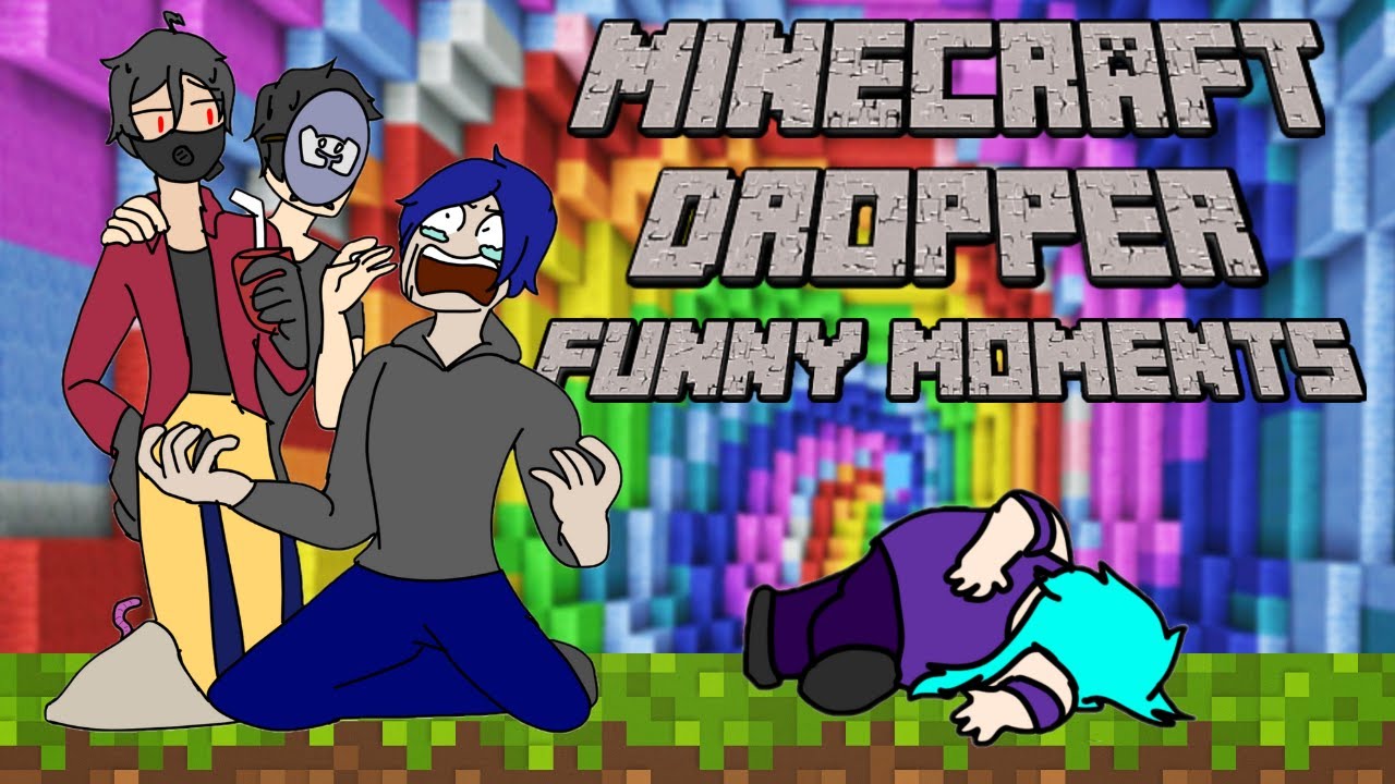 Minecraft Droppers but everything is horrible! - YouTube