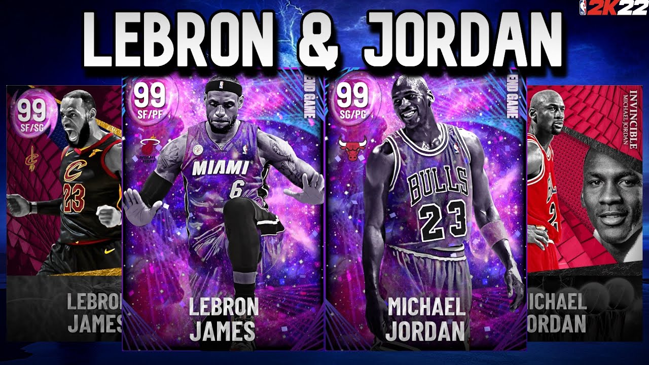 LEBRON JAMES & MICHAEL JORDAN END GAME en NBA 2K22 MyTeam - YouTube