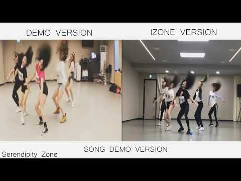 - RUMOR - IZ*ONE vs DEMO version - DANCE PRACTICE