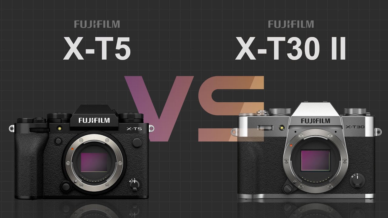 Fujifilm X-T5 vs Fujifilm X-T30 II - YouTube