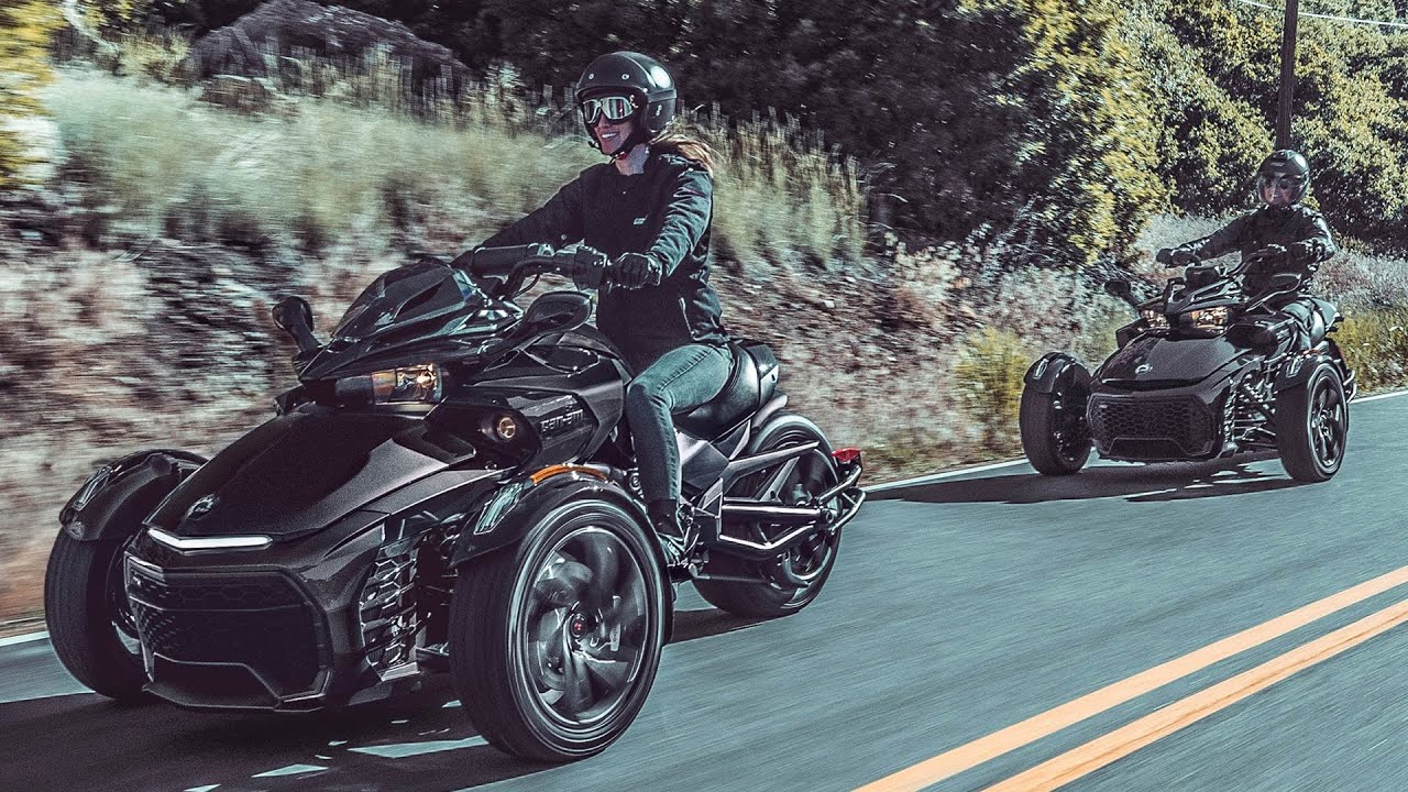 The Can Am Spyder F3 Lineup - YouTube