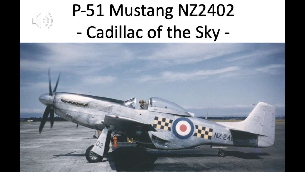 NZ2402. The life of an RNZAF Mustang 1945 to 1958. - YouTube