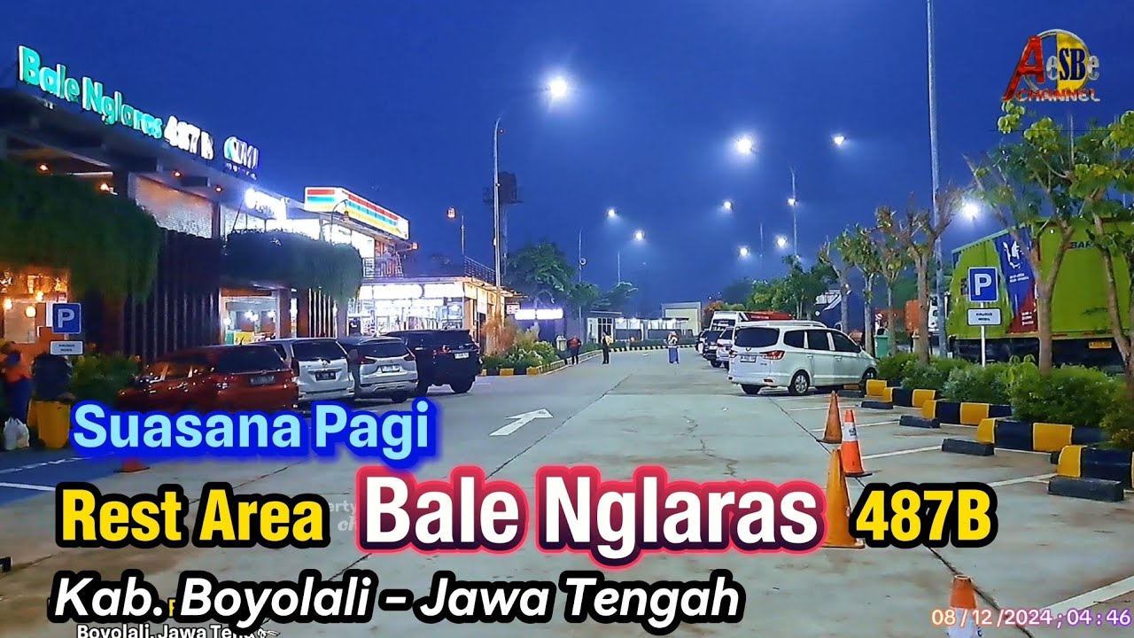 Suasa Pagi di Rest Area BALE NGLARAS 487B Boyolali Jawa tengah@A_eSBe ...