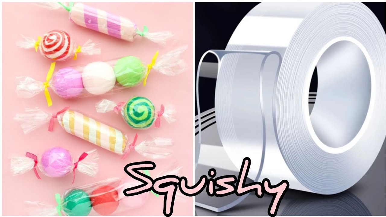 Cute Nano tape squishy candy/mentos /cute craft /#nanotapesquishy - YouTube