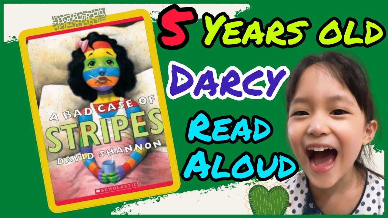 Darcy英文有聲書朗讀故事Read aloud-A bad case of stripes - YouTube