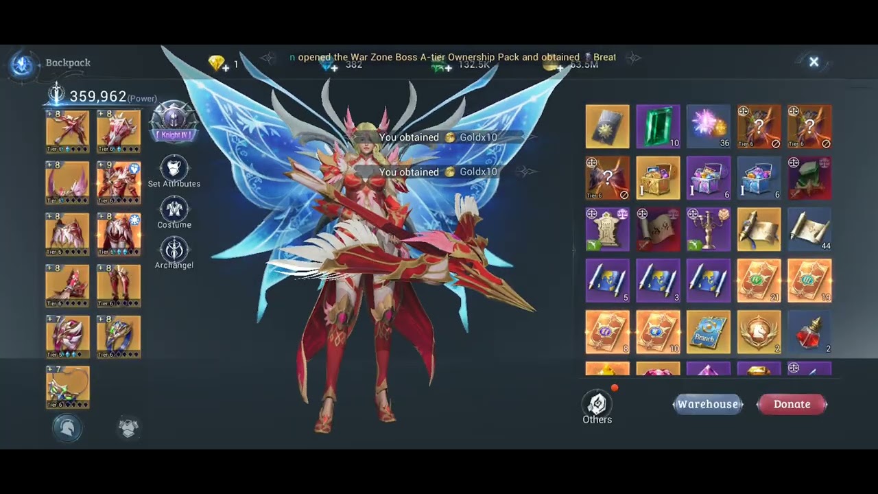 MU ORIGIN 3 ARC ANGEL - YouTube
