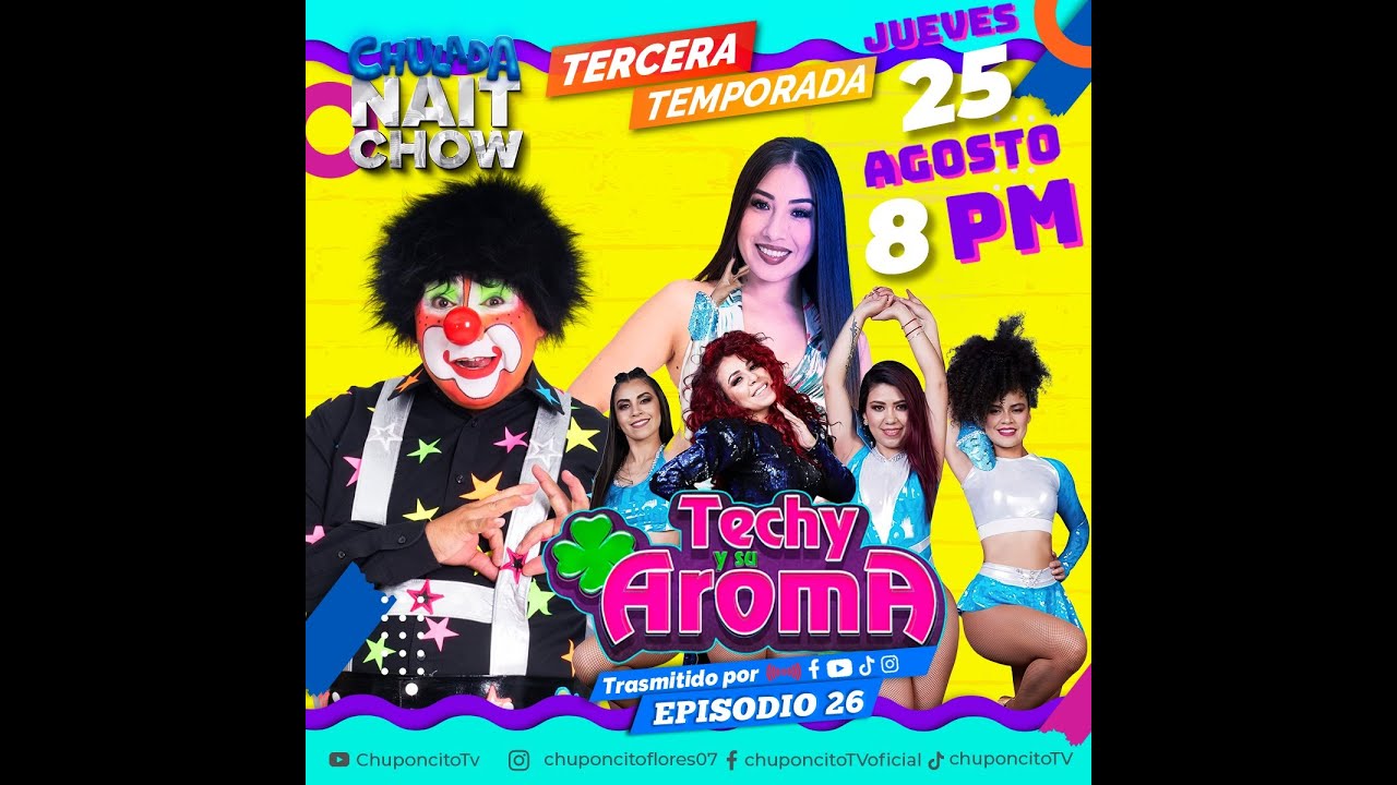 🔴 TECHY Y SU AROMA EP27 |🤡 CHUPONCITO® con Aleya Maya - YouTube