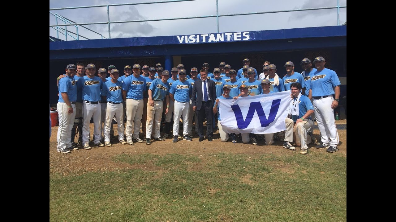 Webster Baseball journeys to Dominican Republic - YouTube