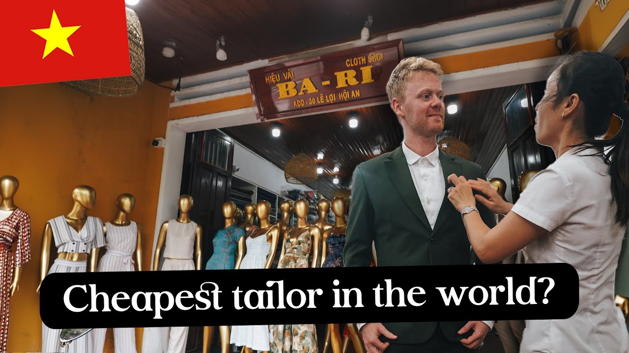We got clothes tailored in Hoi An - Custom suit and dress made in ...