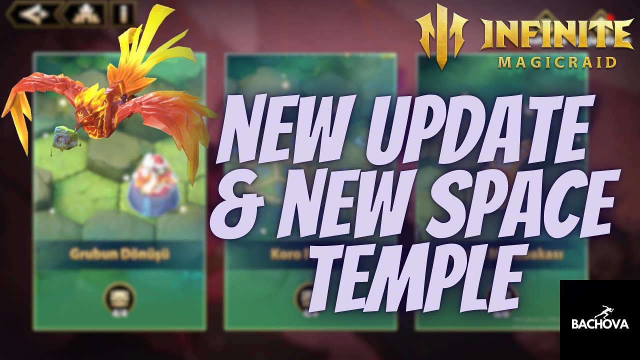 Infinite Magicraid-New Update & New Space Temple - YouTube
