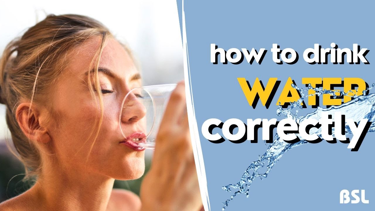 Water Drinking: EVERYTHING you need to know to do it CORRECTLY - YouTube