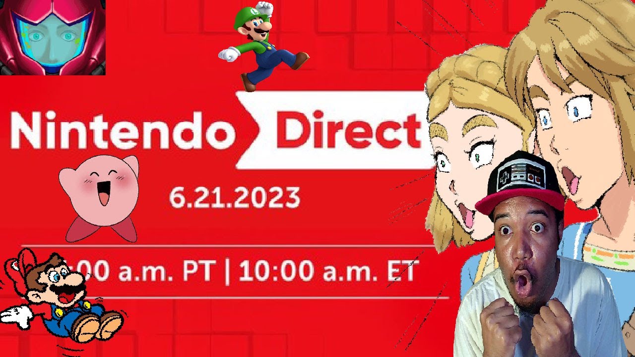 LET'S REACT: Nintendo Direct 06-21-2023 - YouTube