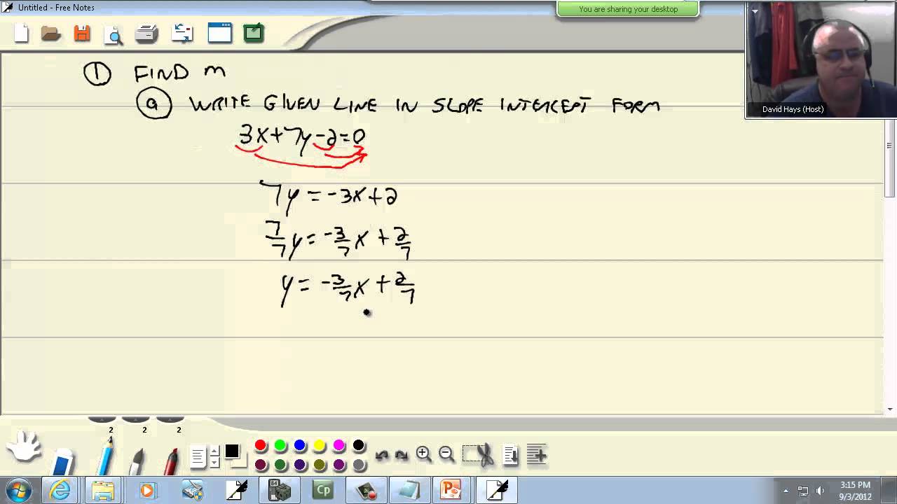 College Algebra: More on Slope - YouTube