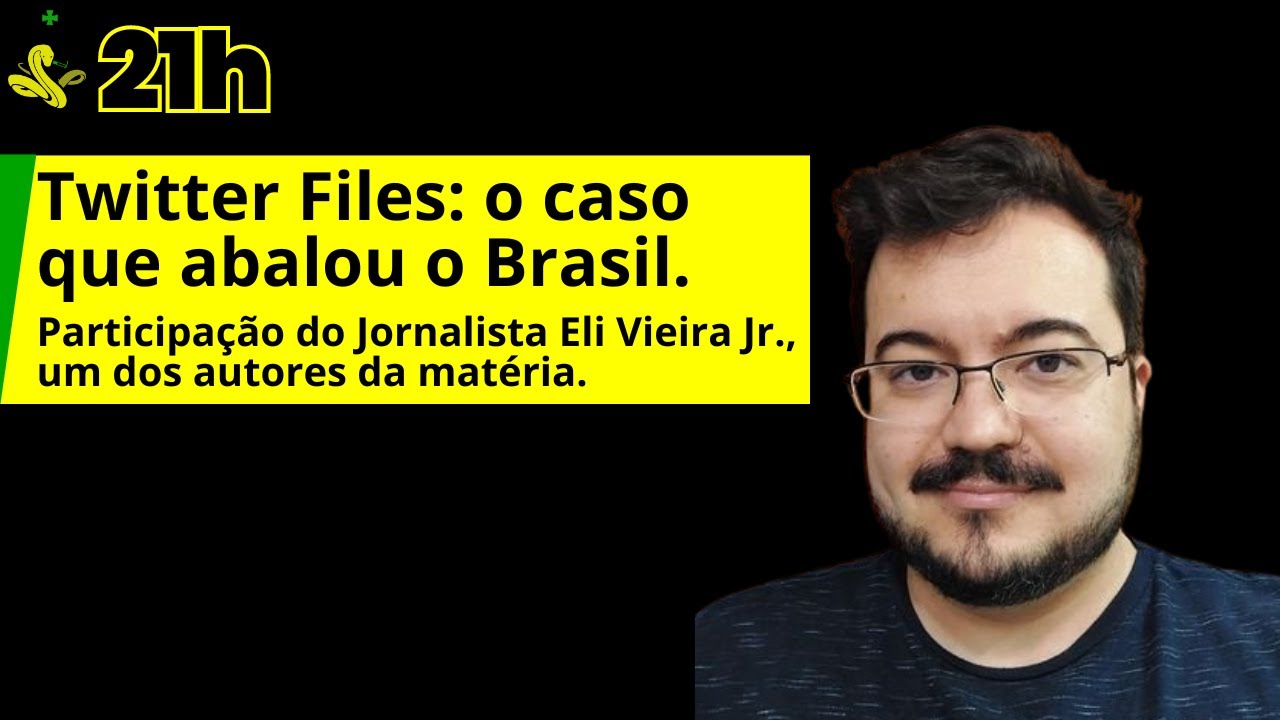 EXCLUSIVO! Entrevista com Eli Vieira Jr., um dos autores do Twitter Files. - YouTube