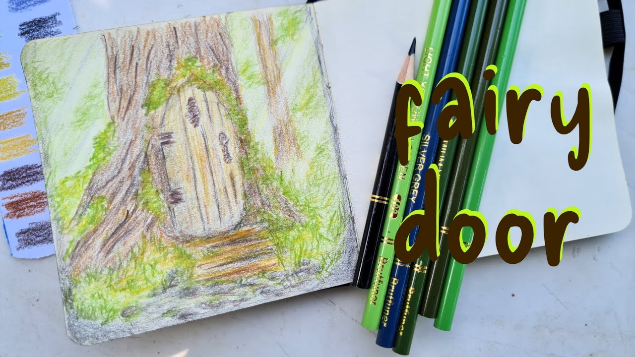 Drawing in Nature - real time tutorial - YouTube