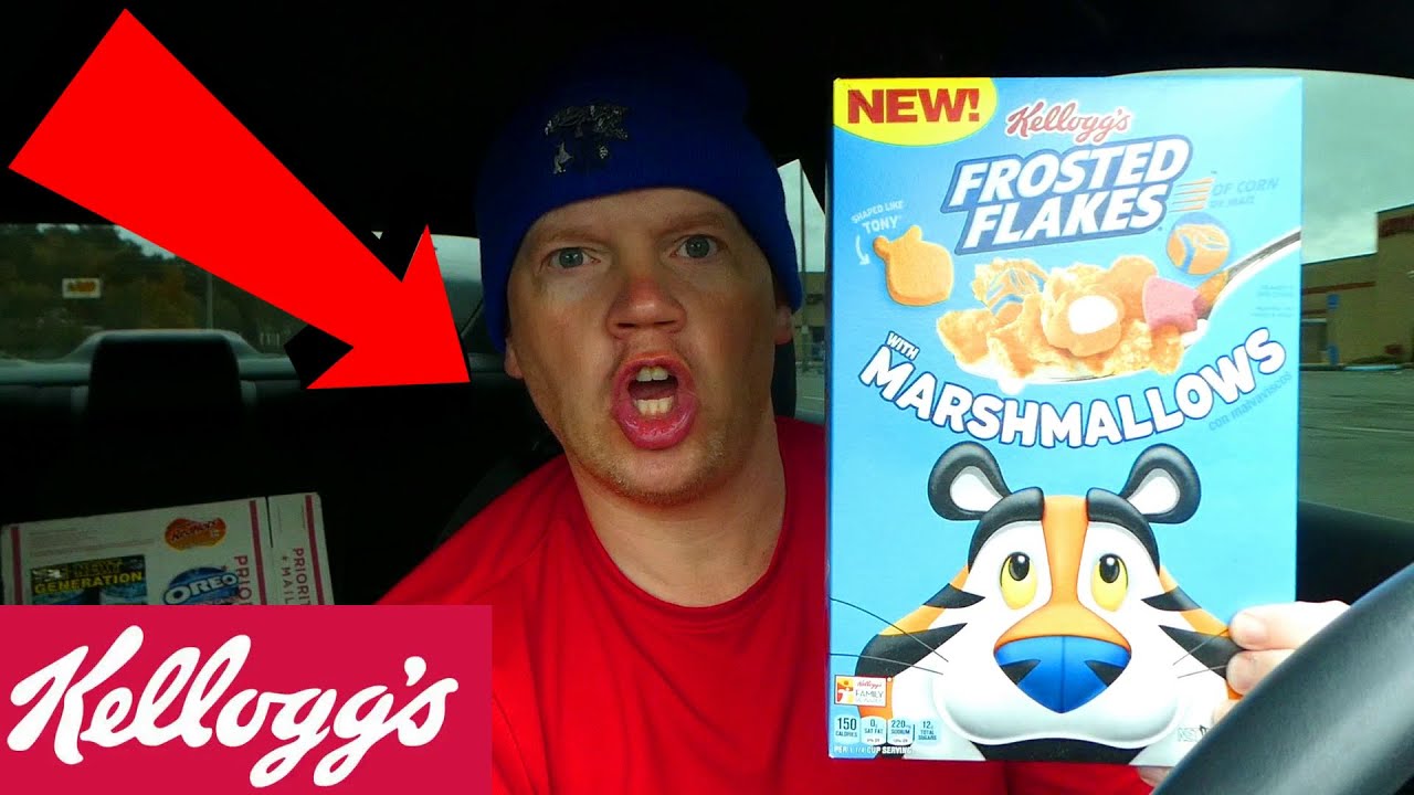 Kellogg's Frosted Flakes With Marshmallows (Reed Reviews) - YouTube