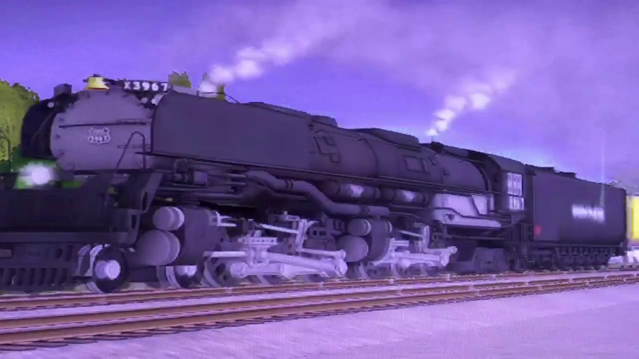 Union Pacific 3967 Pulls A 16-Car Passenger Train - YouTube