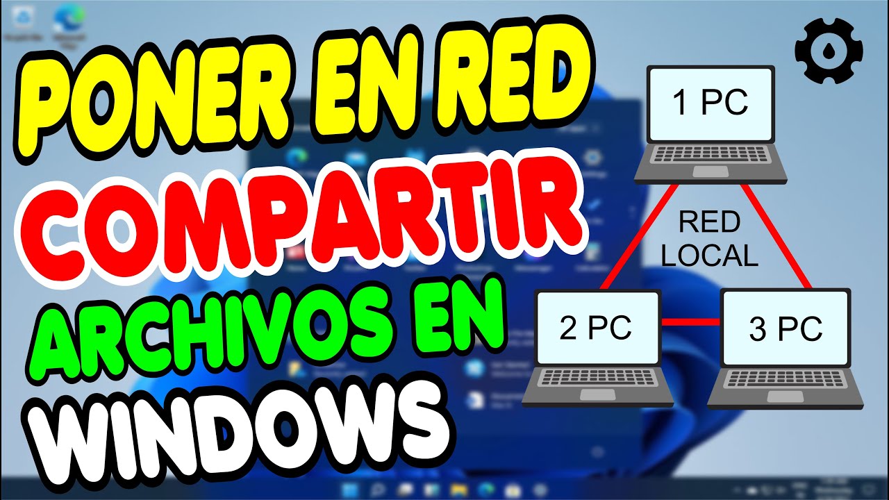 Como PONER en RED PC Y COMPARTIR ARCHIVOS (Crear Red Local) WINDOWS 10 ...