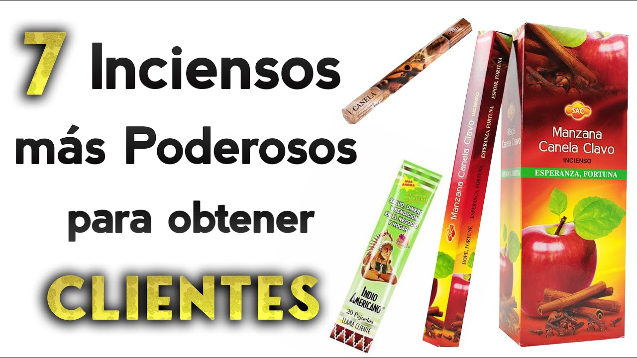 Los 7 INCIENSOS más Poderosos para Obtener Clientes, Fortuna y Suerte ...