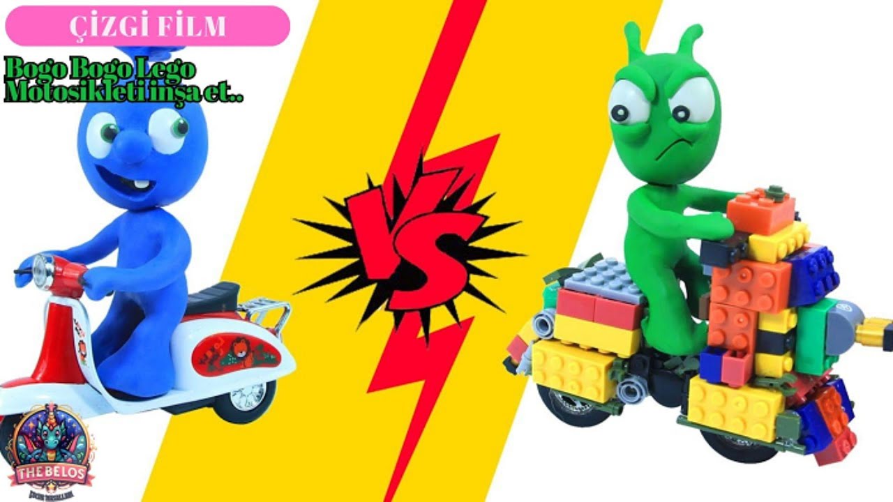 Bogo Bogo Build Lego Motorbike |Handmade Stop Motion Animation |Stop ...