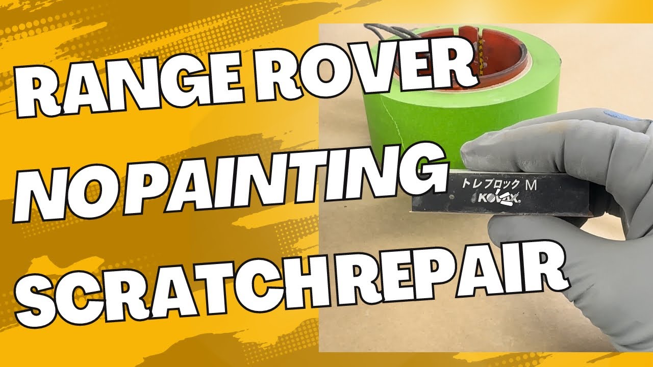 NO PAINTING SCRATCH REMOVAL - YouTube