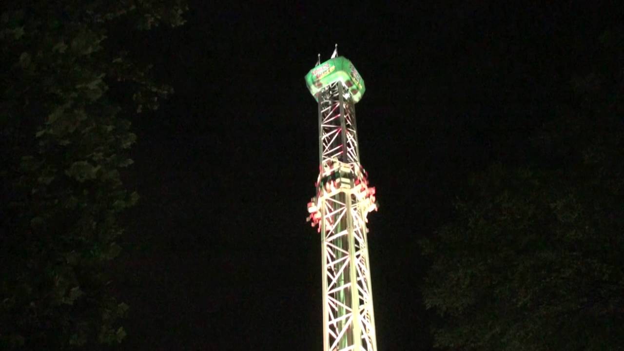 Space Shot Lights (2016) - Adventureland Park Iowa - YouTube