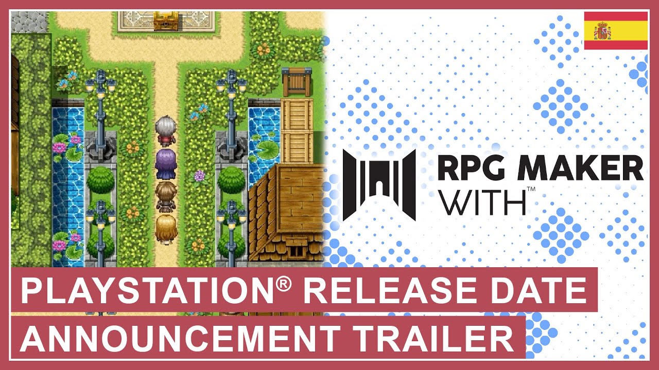 RPG MAKER WITH - PlayStation Release Date Announcement Trailer (PS4 ...