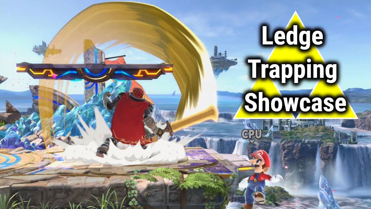 Smash Ultimate - Ganondorf: Ledge Trapping Showcase - YouTube