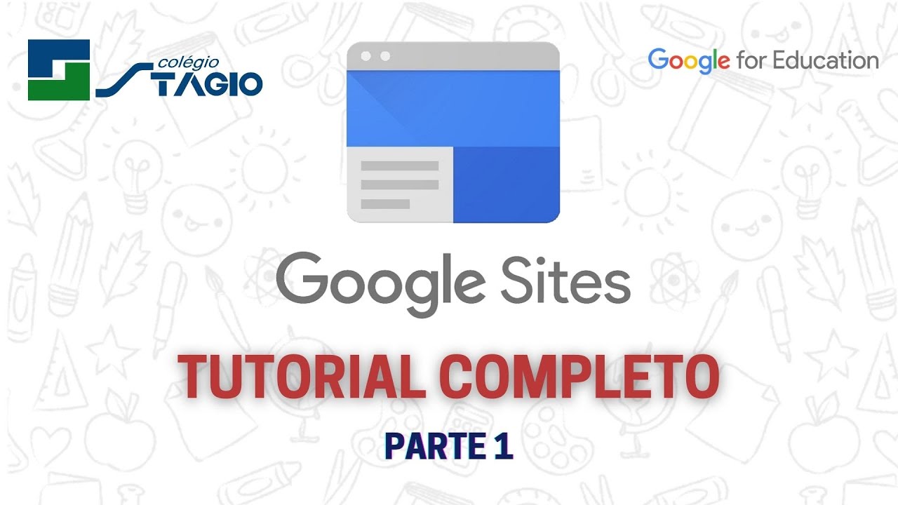 Tutorial : Google Sites - Parte 1 - YouTube