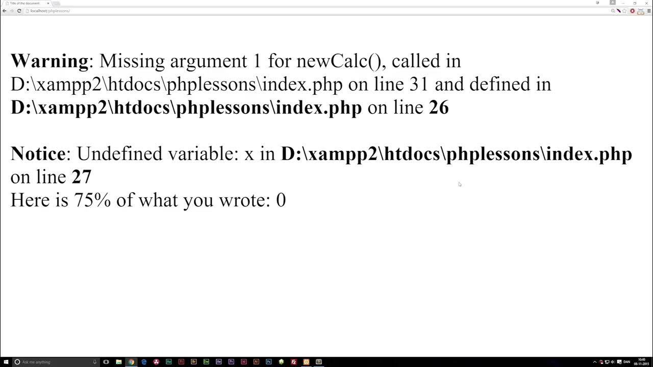 22 How to Create Your Own Function in PHP PHP Tutorial Learn PHP Programming PHP Lesson - YouTube