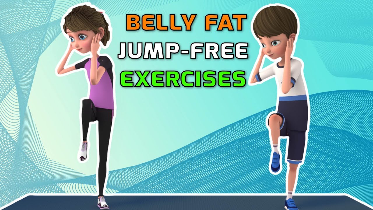 HELP KIDS LOWER BELLY FAT SAFELY BY DOING THESE STANDING JUMP-FREE ...