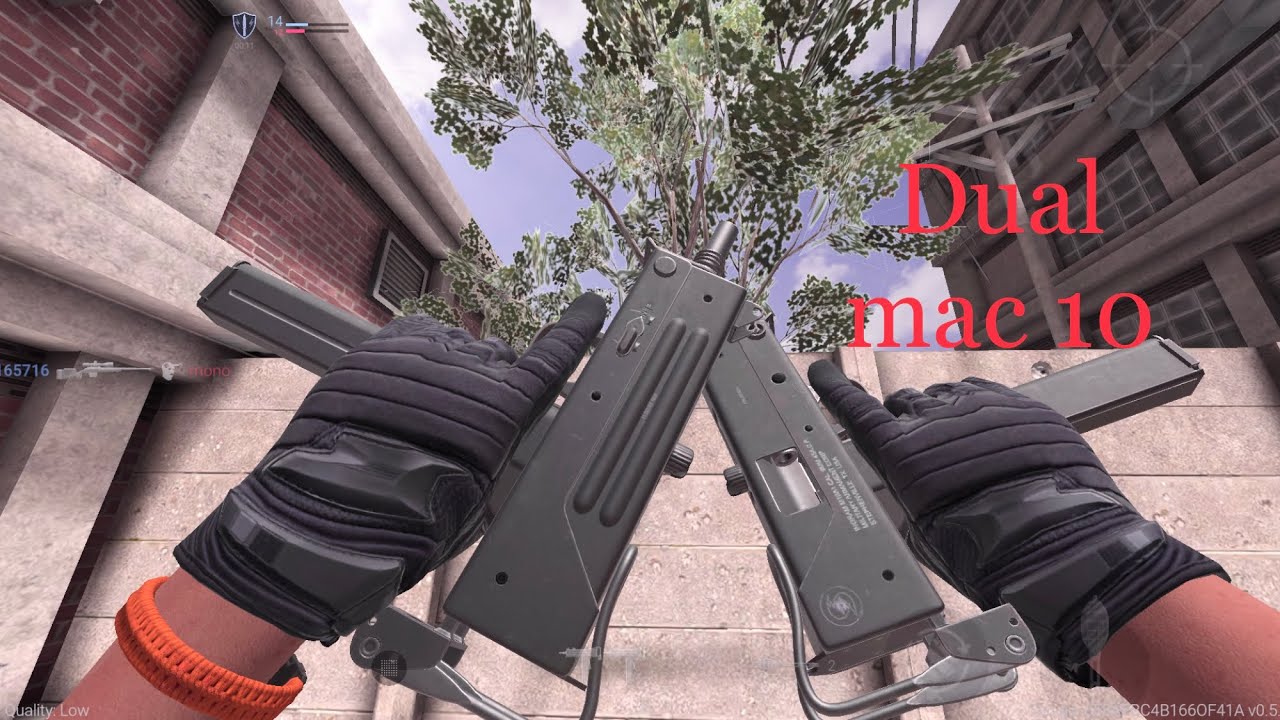 combat master mobile, dual mac 10 - YouTube