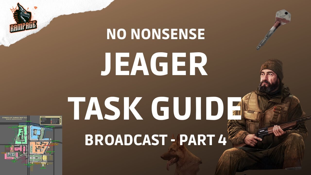 Broadcast Part 4 - A Quick No Nonsense Guide - Escape From Tarkov - YouTube
